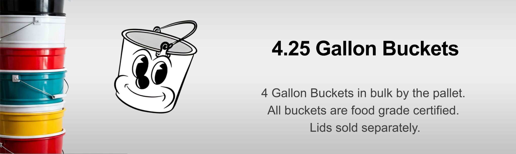 4.25 Gallon Buckets Bulk – Food-Grade & Affordable