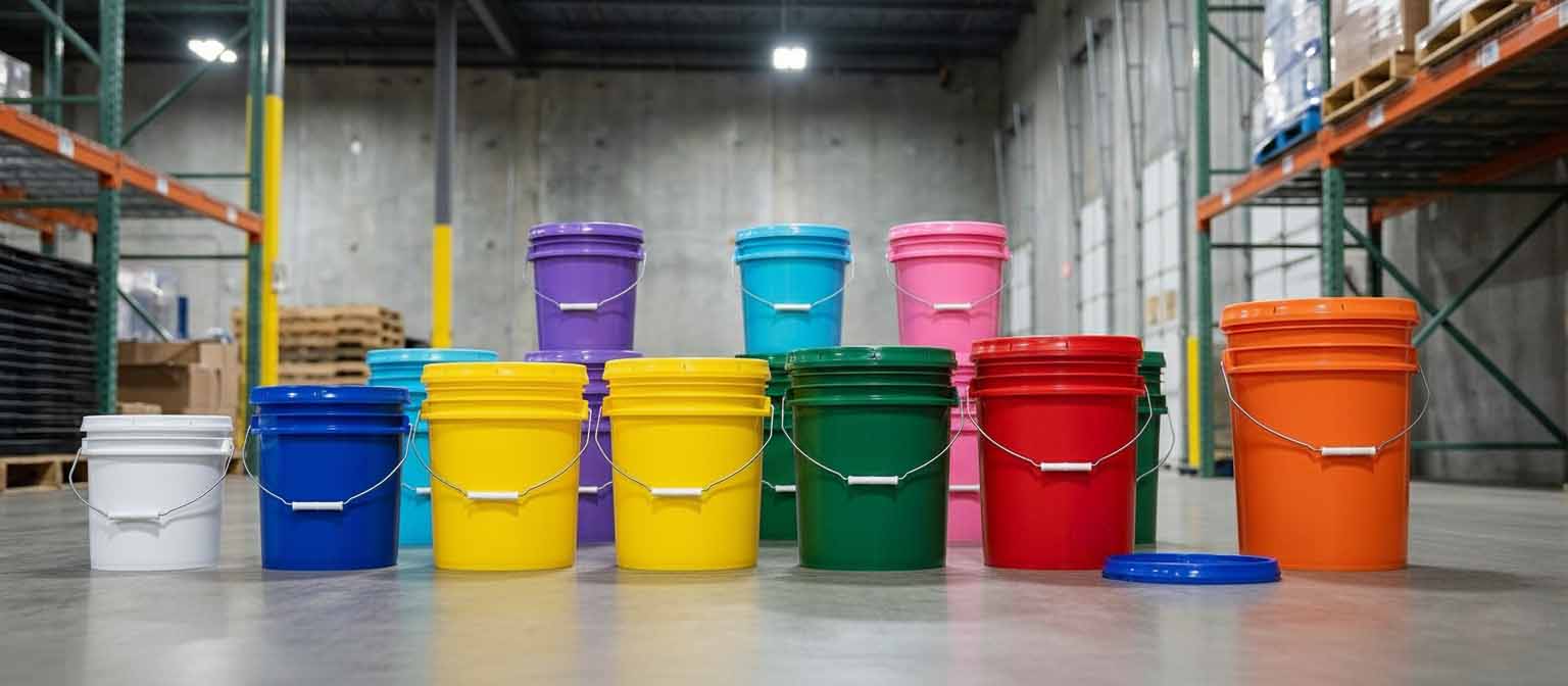 Bulk pails and buckets Chicago | Food-Grade & Industrial | 3-Day Pallet ...